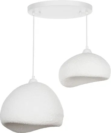 Brilagi - Lustr na lanku WABI SABI 2xE27/40W/230V pr. 70 cm bílá