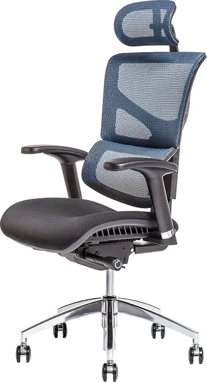 Kancelářská ergonomická židle Office Pro MEROPE SP — více barev, nosnost 135 kg Černá