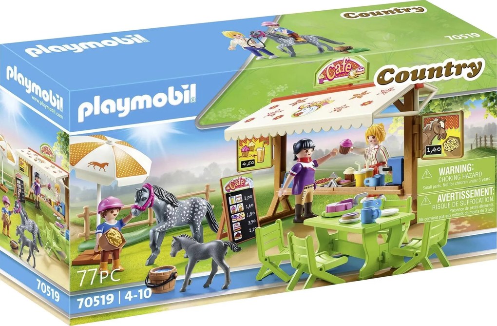 Stavebnice playmobil 70519 kavárna "poník"