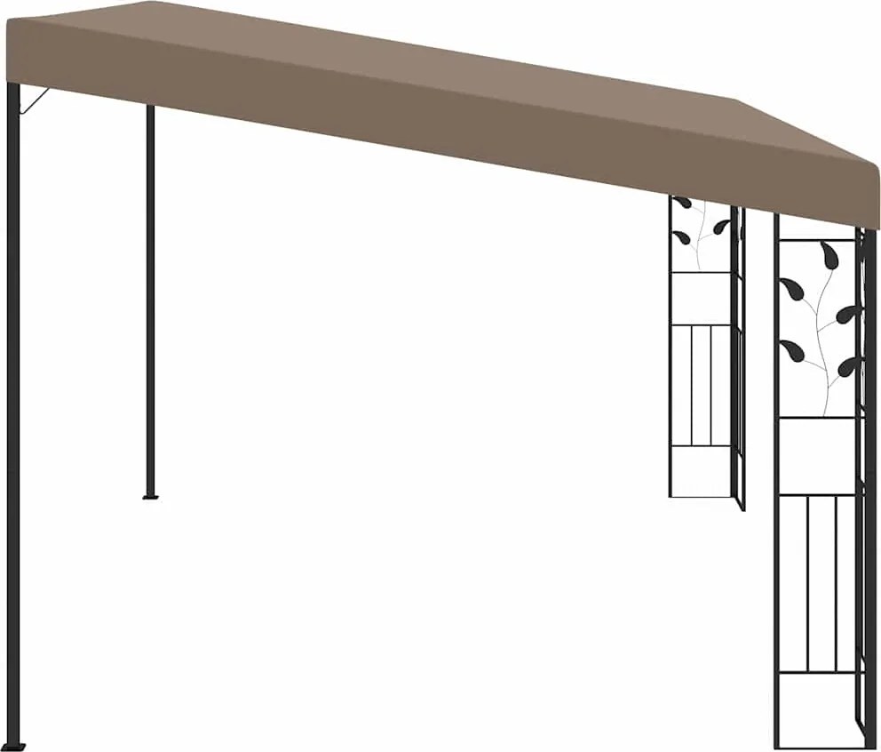 Altán ke zdi 4 x 3 x 2,5 m taupe 312266