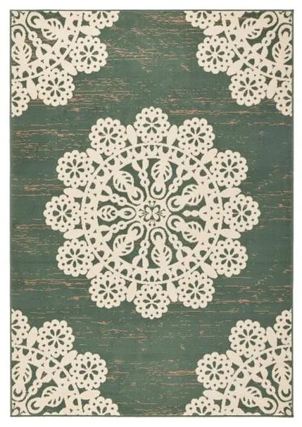 Zelený koberec Hanse Home Gloria Lace, 160 x 230 cm