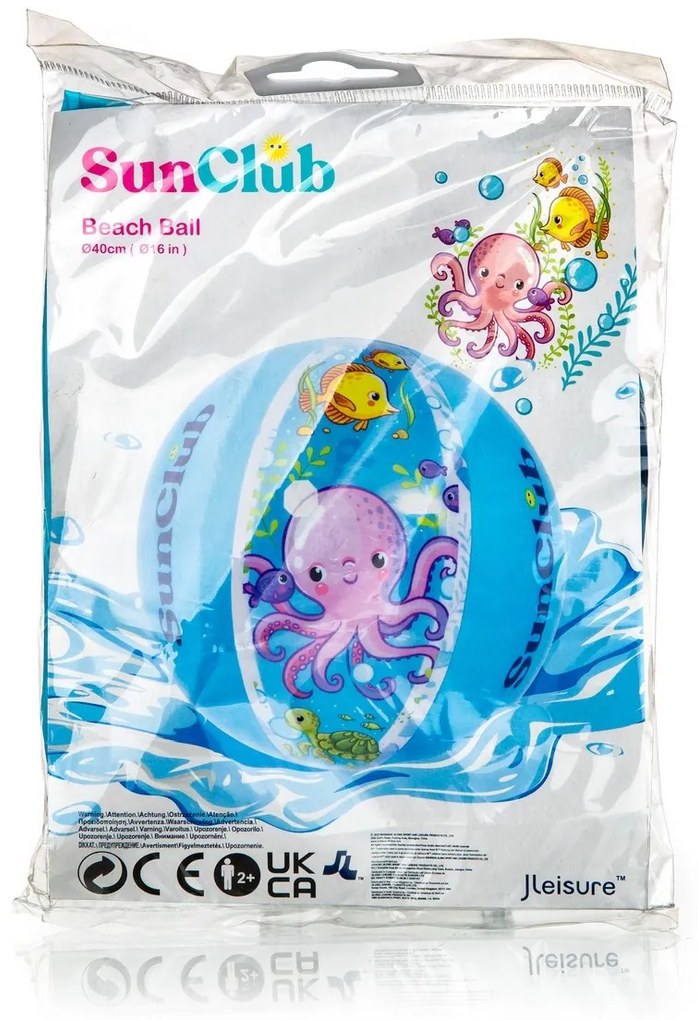 Vetro-Plus Plážový míč Ocean World, pr. 40 cm