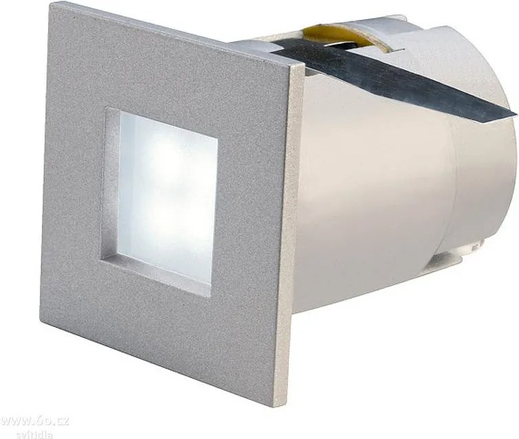 SLV Big White 112711 Mini Frame LED, zápustné svítidlo  do stěny, LED 1x0,3W, 4x4cm, bílá barva světla