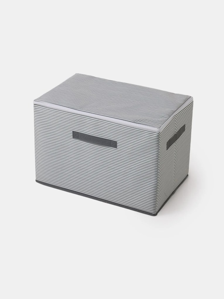 Sinsay - Skládací úložný box s rukojetí a víkem na zip - zelená