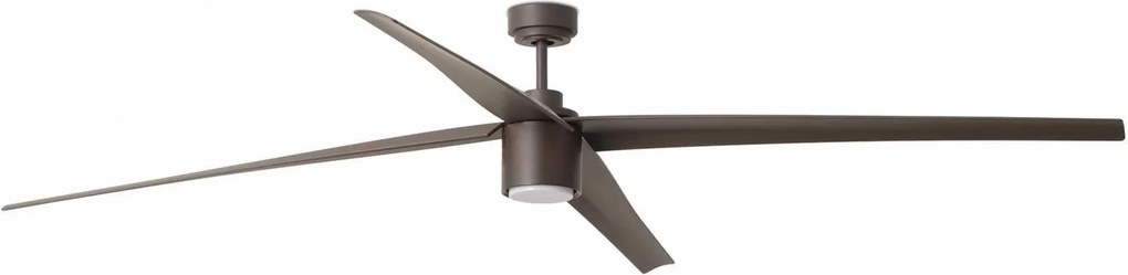 FARO 33495 ATTOS XL LED, hnědá, stropní ventilátor s DC motorem - FARO