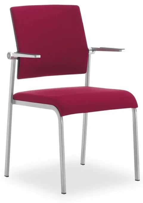 Konferenční židle WIRO, červená
