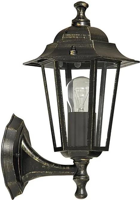 Venkovní nástěnná lampa VELENCE, zlatá Rabalux VELENCE 008234