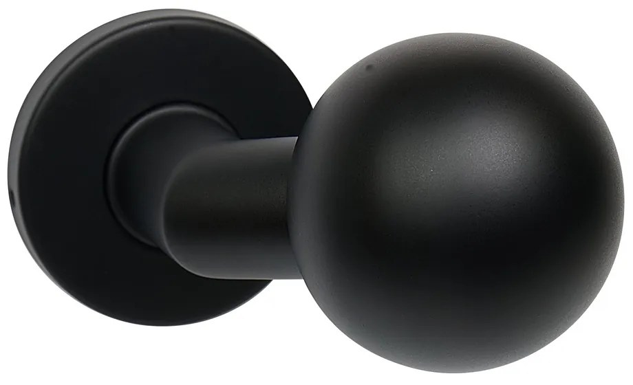 Dveřní klika KNOB 02, černá