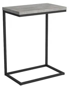 Příruční stolek Diodor 56, Barvy police: černý / beton Mirjan24 5902928335767
