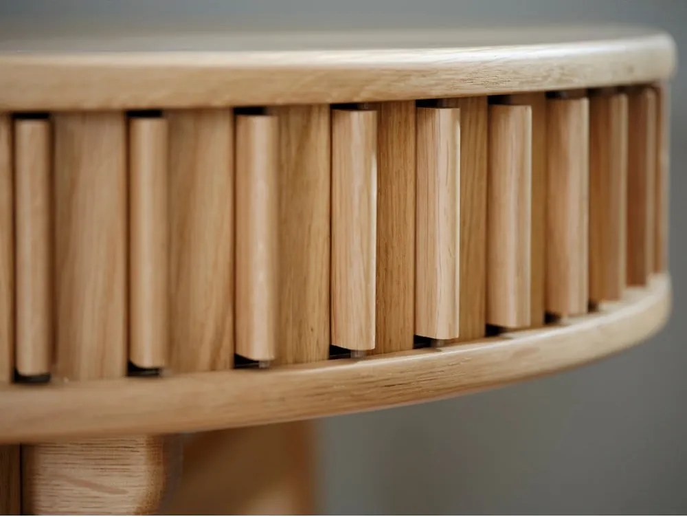Pracovní stůl v dekoru dubu 60x120 cm Carno – Unique Furniture