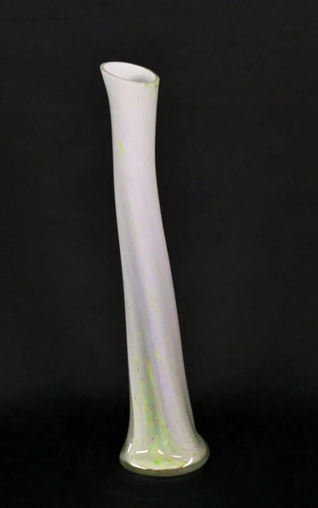 Váza designová bílá 30 - 40 cm