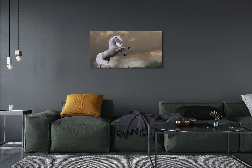 Obrazy na plátně Unicorn top 100x50 cm