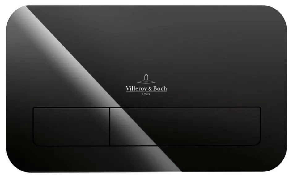 Villeroy & Boch 922400RB - Splachovací tlačítko VICONNECT lesklá černá