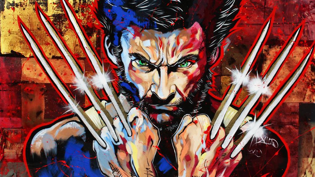 PRIMA Foto dárky Wolverine Velikost: 90 x 50 cm