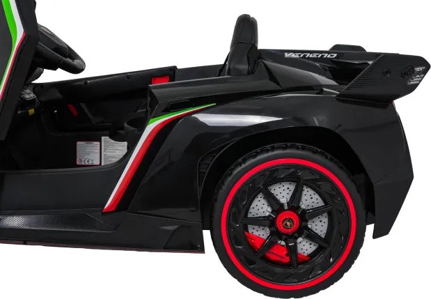 Elektrické autíčko Lamborghini Veneno černé
