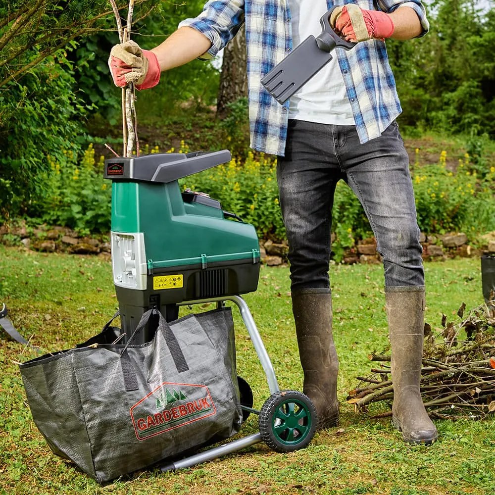 Deuba Elektrický zahradní drtič 2800 W