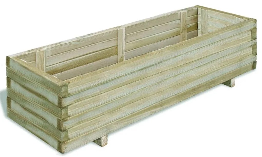 vidaXL Marketos Vyvýšený záhon 120 x 40 x 30 cm dřevo obdélníkový