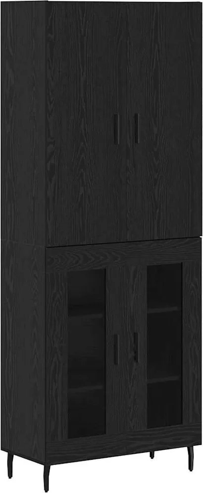 Vysoký bufet 2 ks Artisanový dub 69,5 x 34 x 180 cm 3403185