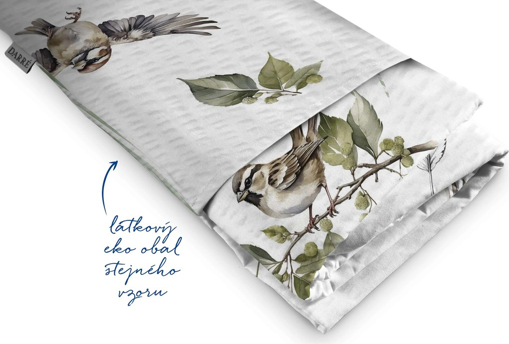 Krepové povlečení Lehkost přírody Velikost: 140 x 200 + 70 x 90