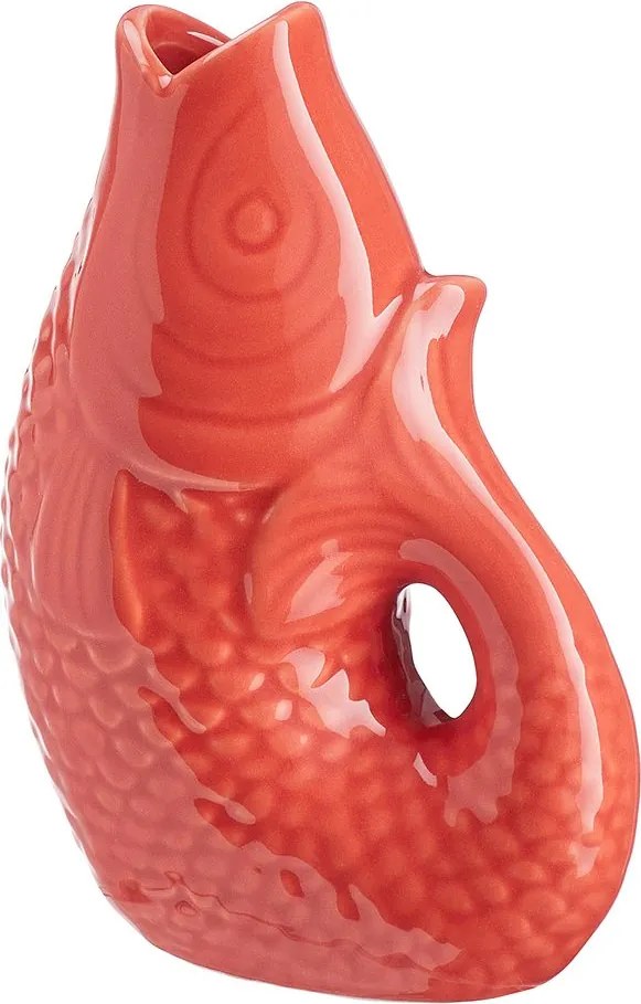 KOI Váza 12 cm - korálová