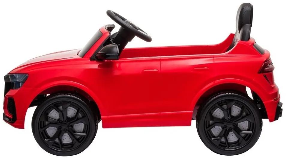 HračkyZaDobréKačky Dětské elektrické autíčko Audi Q8 RS červené