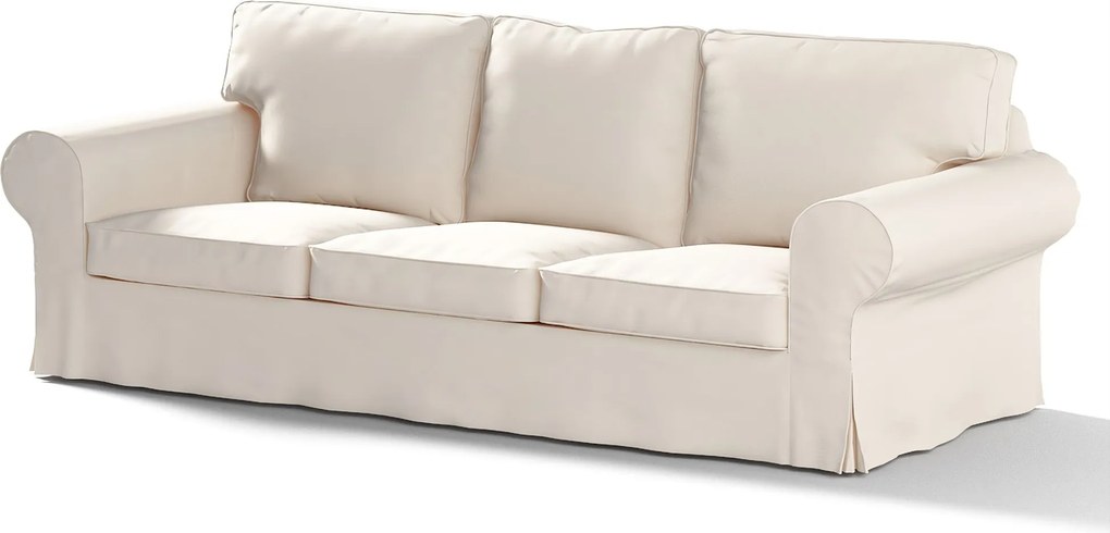 Potah na pohovku IKEA  Ektorp 3-místná, nerozkládací barva béžová látka pletený vzor