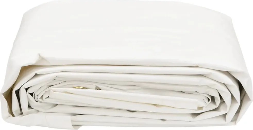 Plachta bílá 1 x 2,5 m 650 g/m² 156066