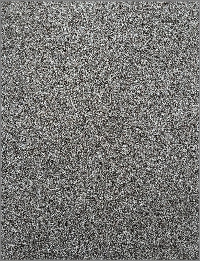 Vopi, Kusový koberec Apollo Soft hnědý, 80x150, hnědá, obývací pokoj