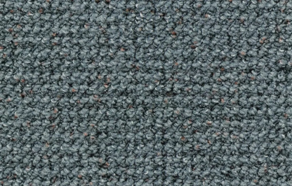 BALTA Metrážový koberec RE-TWEED 76 modrý BARVA: Modrá, ŠÍŘKA: 4 m, DRUH: smyčka