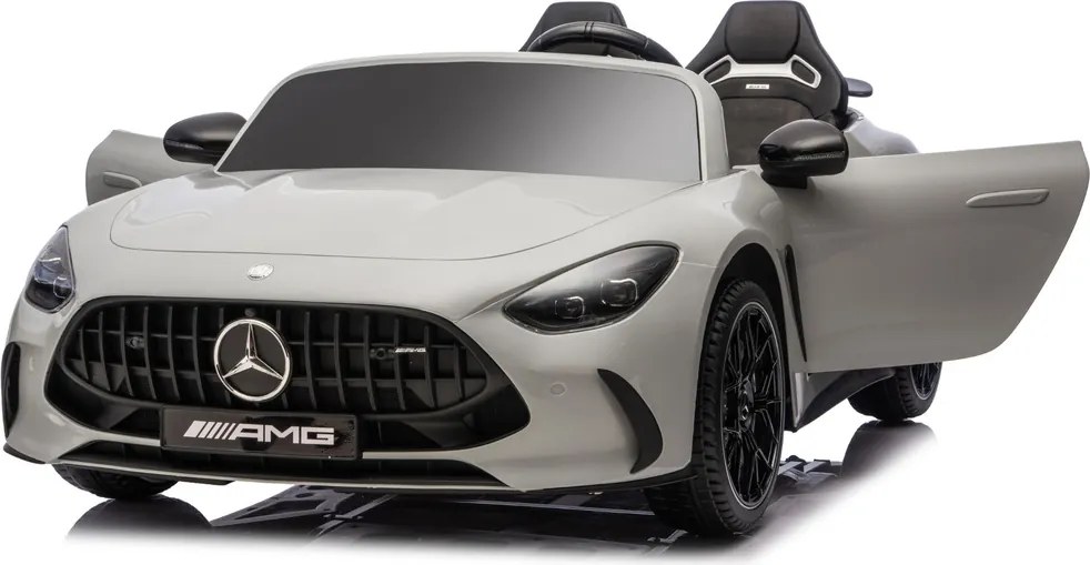 LEAN CARS Elektrické autíčko Mercedes GT63 AMG DK-GT63 24V LCD lakované světle šedé