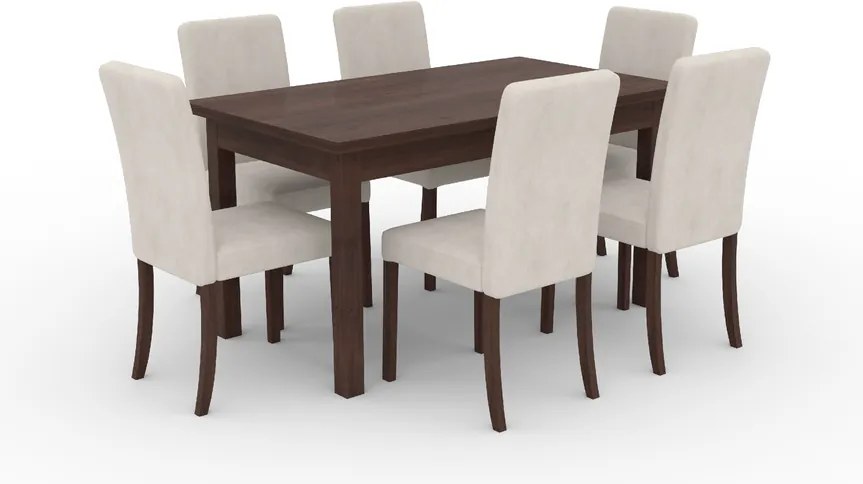 ADRK Furniture Sada stůl s židlemi RODOS 81 SE-ROD-81-DW