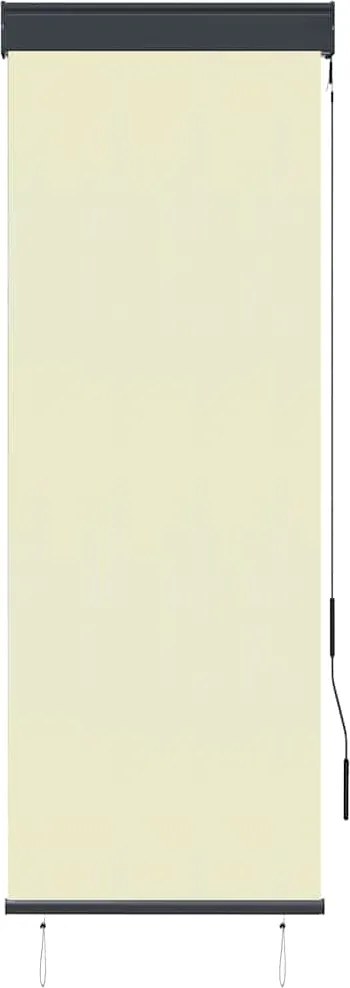 Venkovní roleta 60 x 250 cm krémová 145947