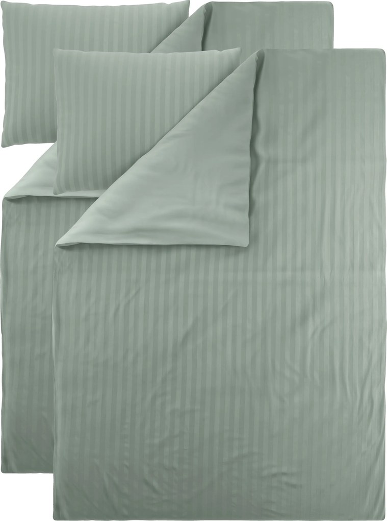 Livarno® Sada ložního povlečení z bambusové viskózy, 140 x 200 cm, 70 x 90 cm, 2dílná, zelená