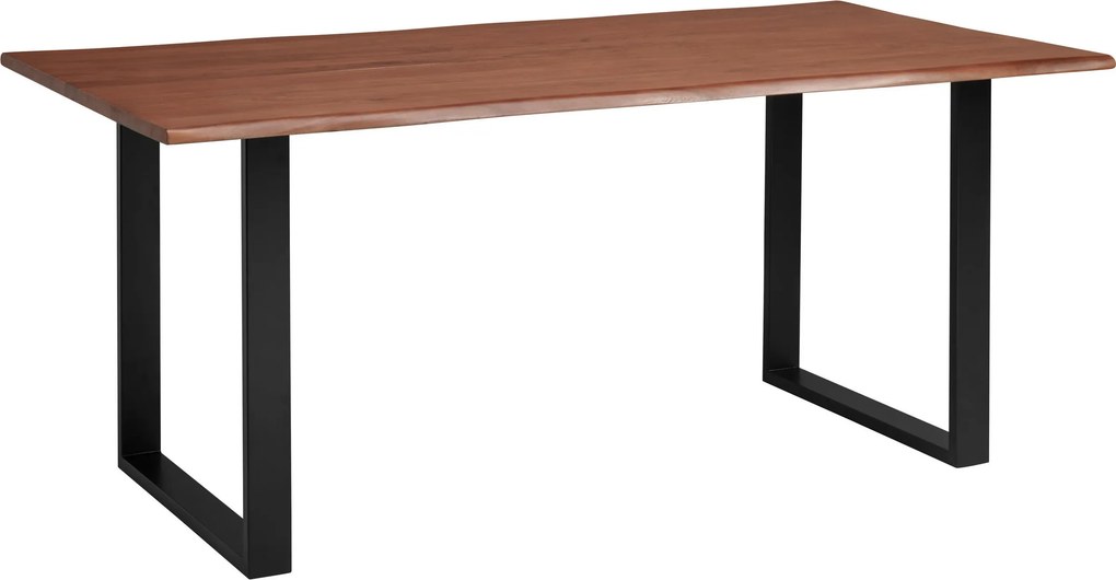 XXXLutz JÍDELNÍ STŮL, akácie, černá, barvy vlašských ořechů, 180/90/76 cm P & B - Online Only jídelní stoly - 001630017119