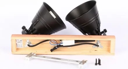 Globo 15466S-2 - Bodové svítidlo GÜNTHER 2xE27/60W/230V