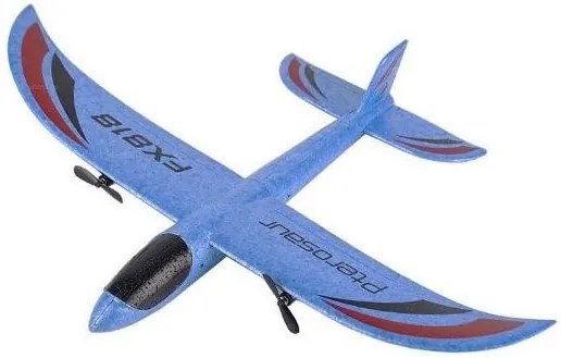 Rc letadlo s-idee fx818 2,4 ghz modrá