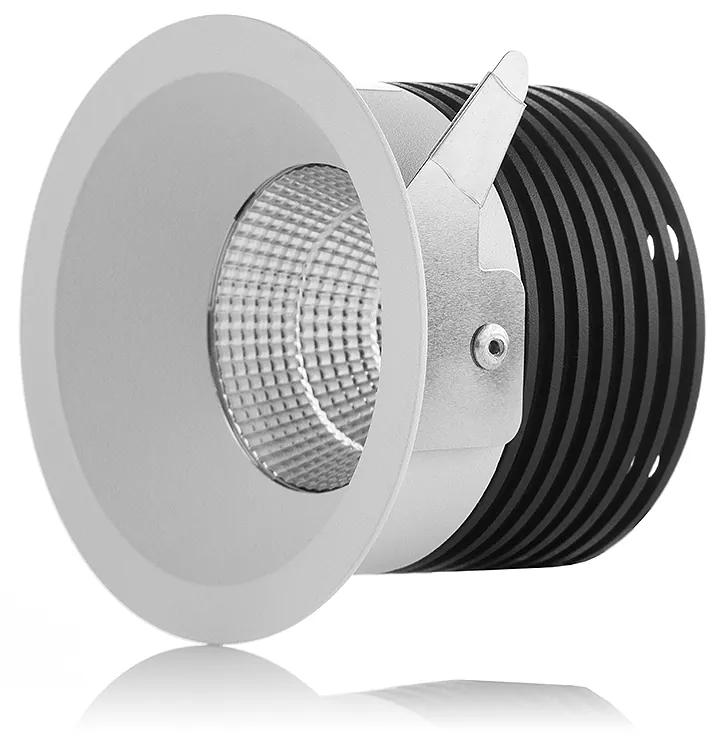 Led2 Zápustné LED svítidlo  SPOT B ø 8,2 cm, hl. 5,2 cm Barva: Bílá, Stmívání, řízení: DALI/PUSH, Chromatičnost: 2700K