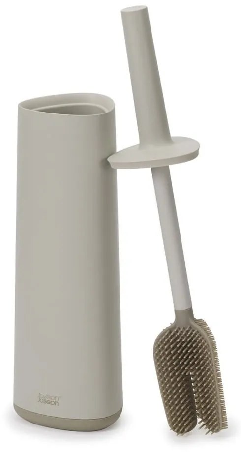 Béžová WC štětka Flex360 – Joseph Joseph