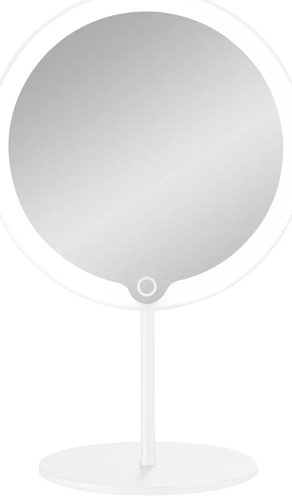 BLOMUS Zrcadlo kosmetické led nerezové bílé modo