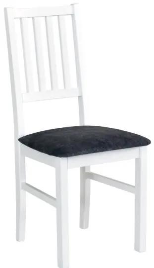 Drewmix jídelní židle NILO 7 + doprava zdarma dřevo: kaštan, potahový materiál: látka s doplatkem