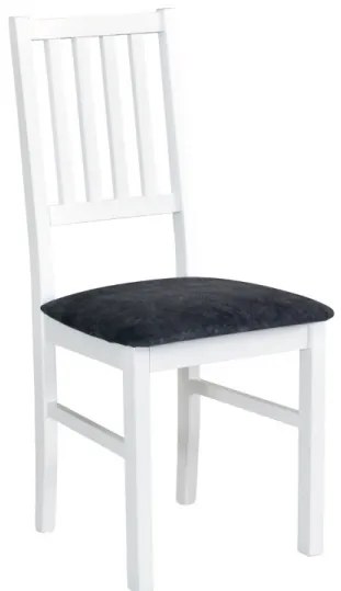 Drewmix jídelní židle NILO 7 + doprava zdarma dřevo: ořech světlý, potahový materiál: látka s doplatkem