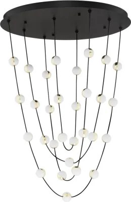 Závěsné LED svítidlo NOVA LUCE ALCINOE 102W 3000K 9511019 stmívatelné Triac