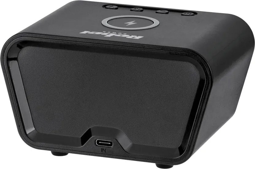 Digitální budík s indukční nabíječkou REBEL RB-6303-B, černá