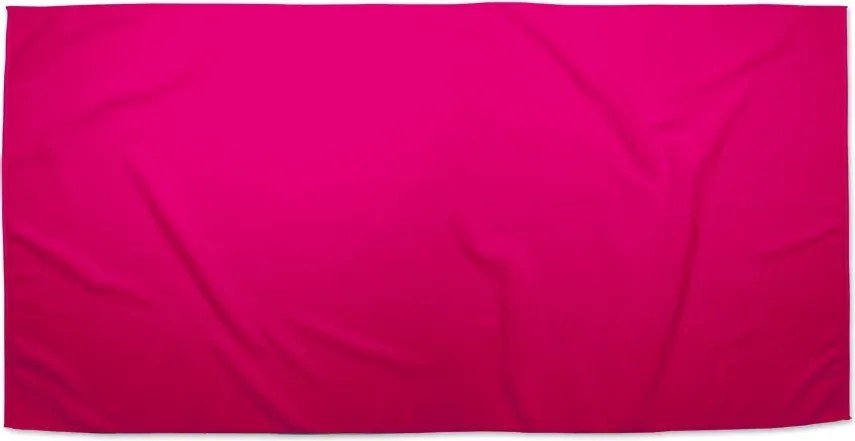 Sablio Ručník Sytě růžová - 50x100 cm
