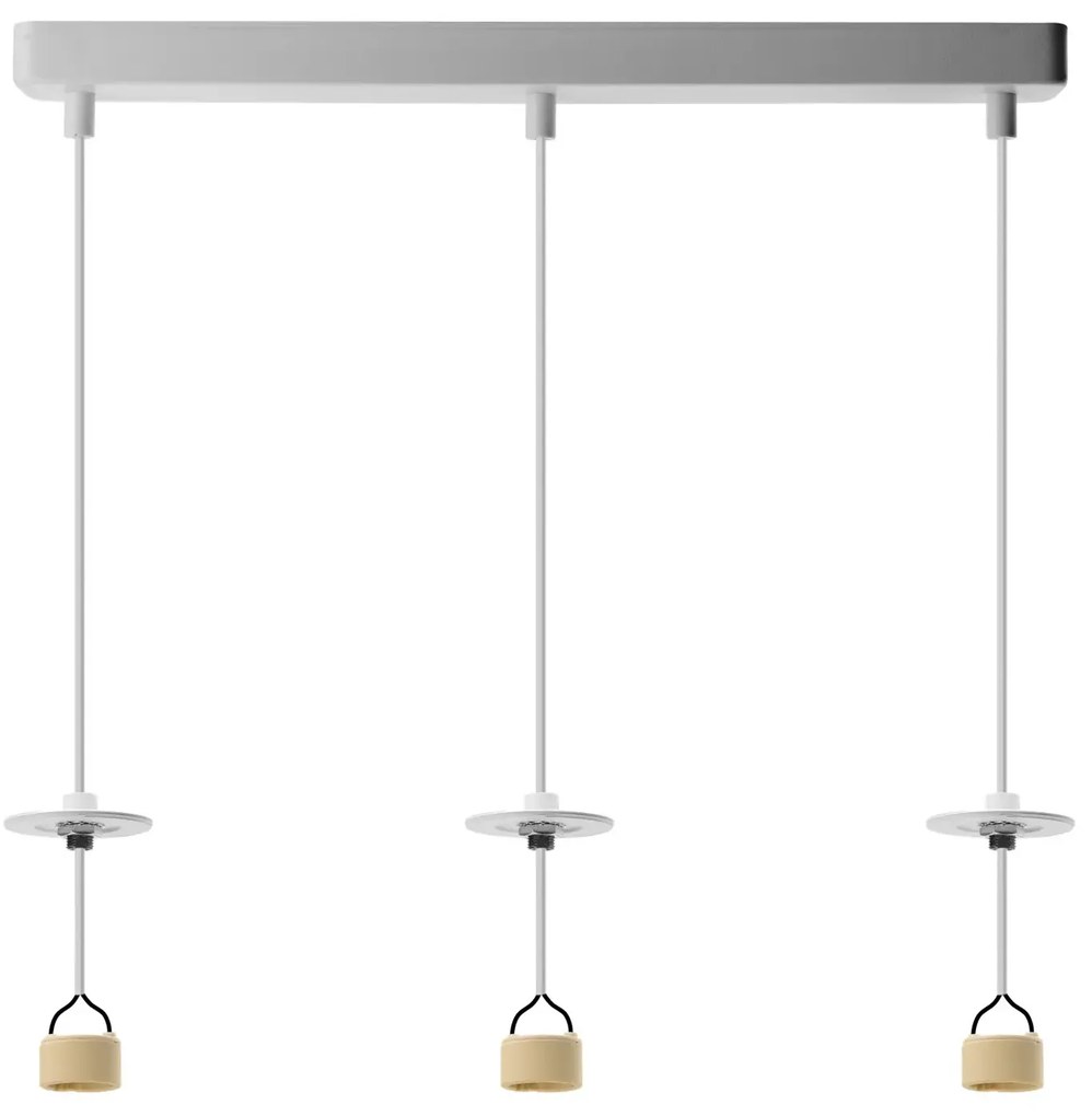 Lucas Base 3L Pendant Gu10 bílé
