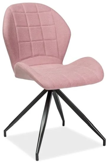 Casarredo Jídelní čalouněná židle HALS II růžová