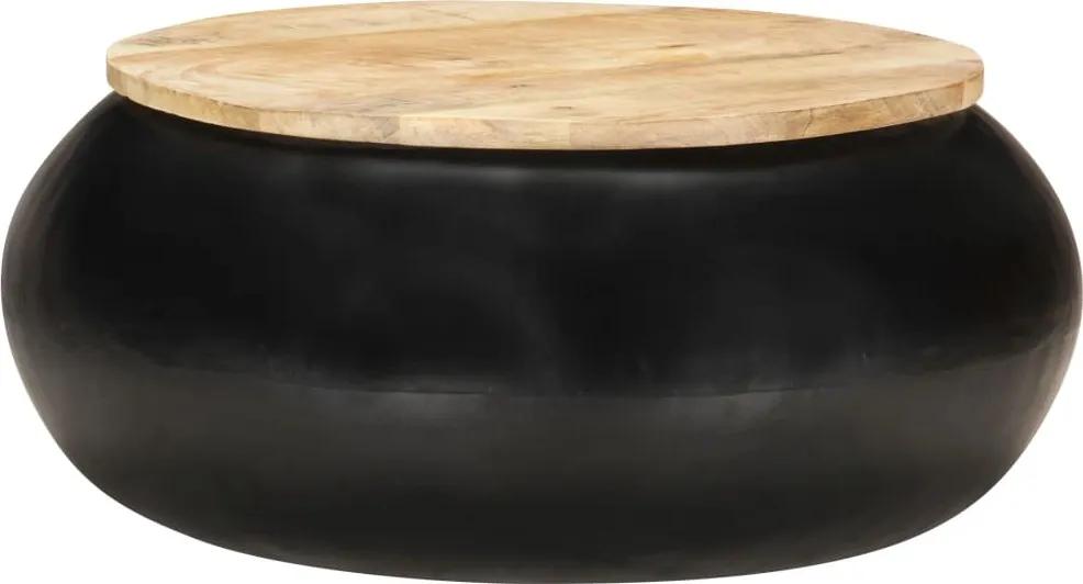 vidaXL Konferenční stolek 68x68x30 cm masivní recyklované dřevo [323530] Barva: Hnědá