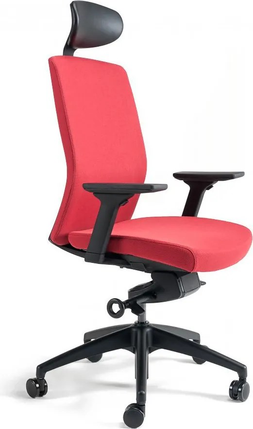Office Pro Kancelářská ergonomická židle BESTUHL J2 SP — více barev, s podhlavníkem Černá 201