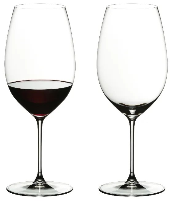 Set sklenic na červené víno RIEDEL Veritas New World Shiraz 2 kusů, čirá, 650 ml