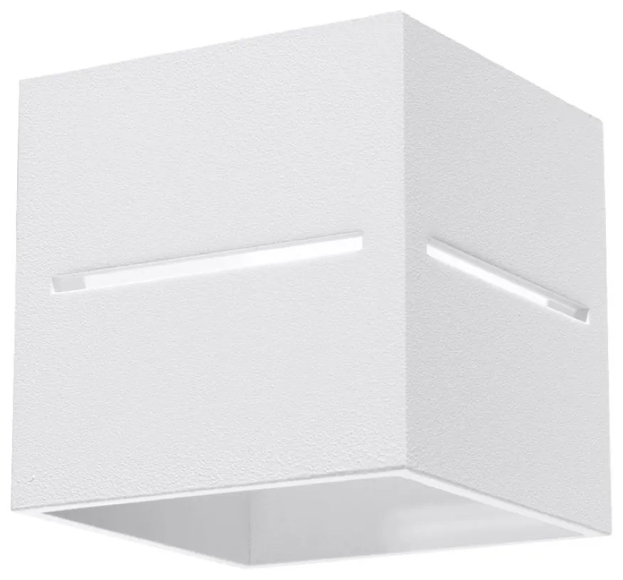 Sollux Lighting Nástěnné svítidlo LOBO bílé